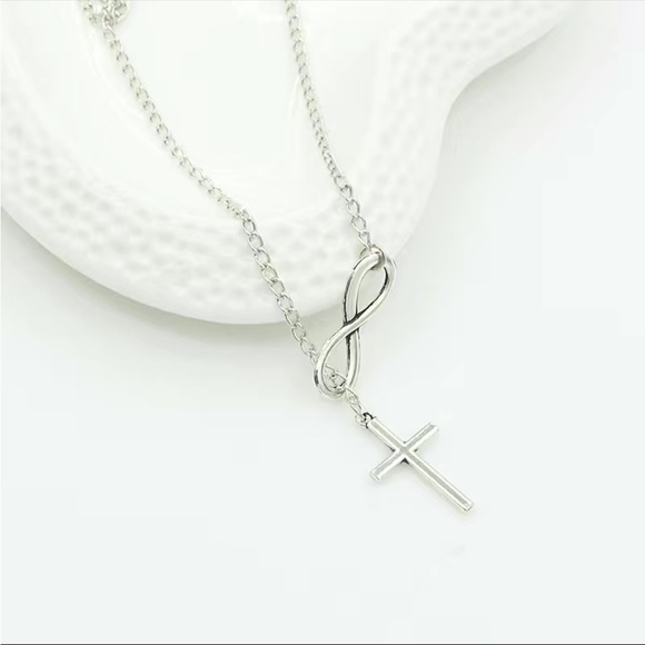 Jewelry | New Elegant Cross Chain Necklace Infinity Christian Sign ...
